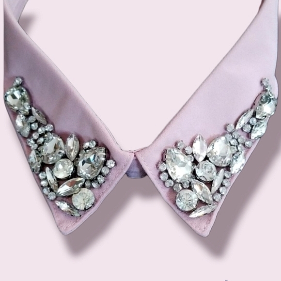 Handmade | Accessories | Hand Crafted Retro Blush Pink Dazzling ...